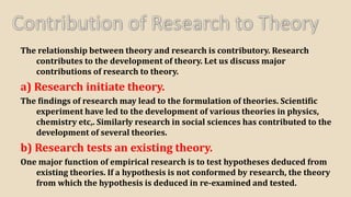 Research and Theory | PPTX