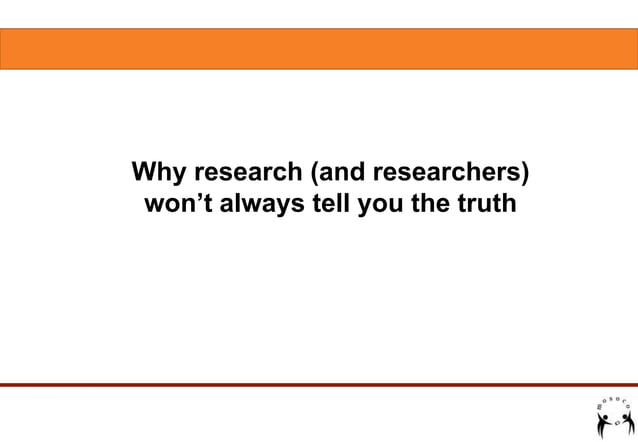 Research and truth | PPT