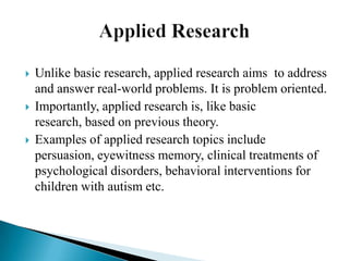 Research and Types | PPTX