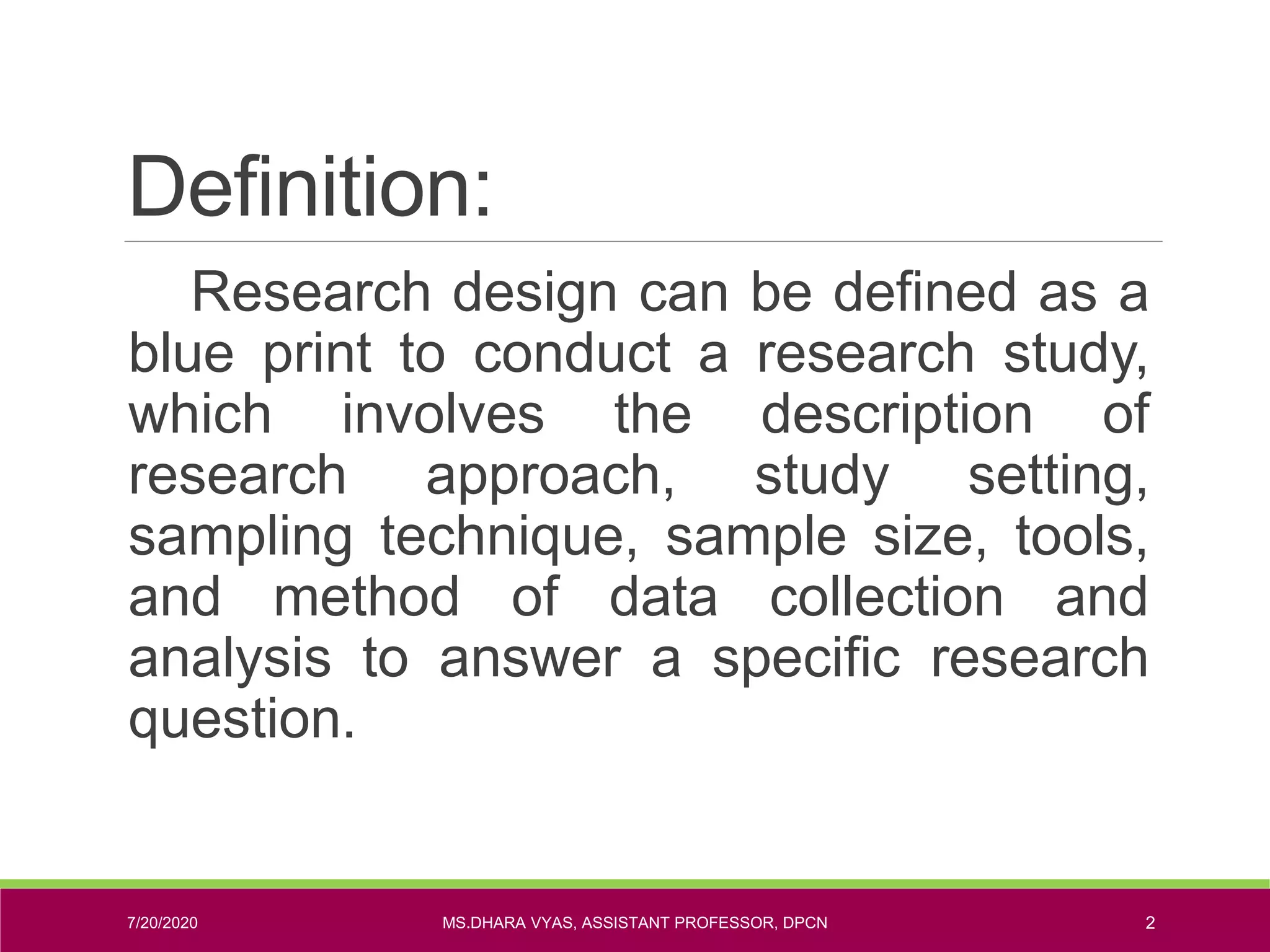 Research approaches and design | PPTX