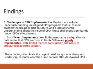 Research Article Analysis about CPD Implementation in Ethiopia.pptx