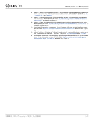 Research article no needle no suture vmmc | PDF