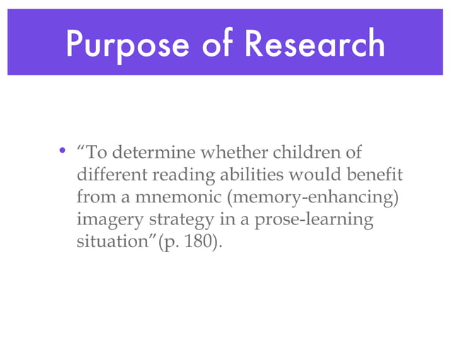 Research Article Presentation | PPT