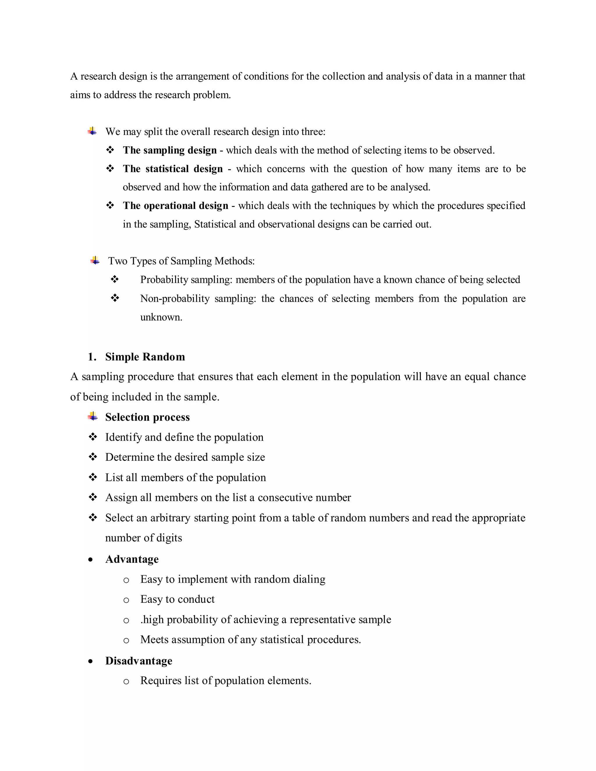 sampling methods in research design | PDF