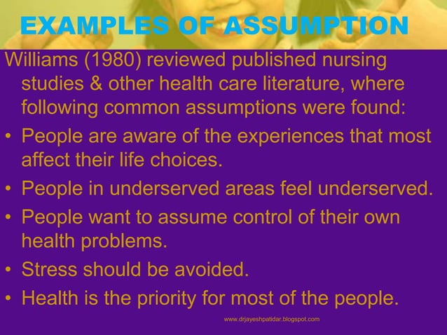 Research assumption | PPSX | Science