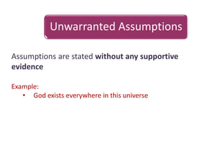 Research assumptions, delimitations and limitations | PPTX