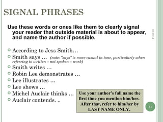 Research & Attribution | PPT