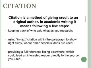 Research & Attribution | PPT