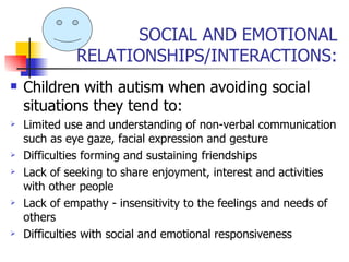 Child with autism | PPT