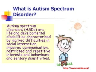 Child with autism | PPT | Brain and Nervous System Disorders | Diseases ...