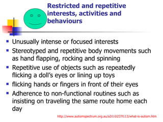 Child with autism | PPT