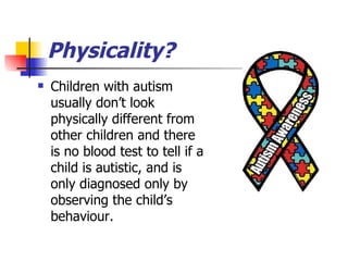 Child with autism | PPT