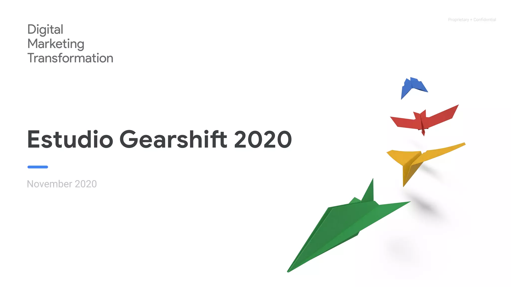 Estudio Gearshift 2020 | PPT