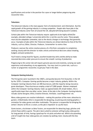 Structure of a Media Sector | DOCX