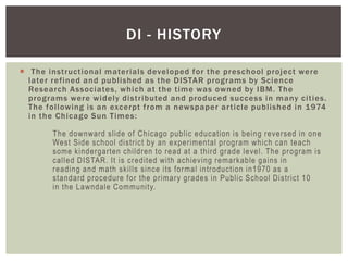 Research base of di final | PPT