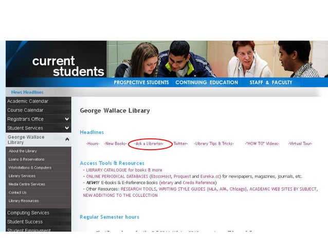 Intro to Library - Huntingdon Sept 2011 | PPT