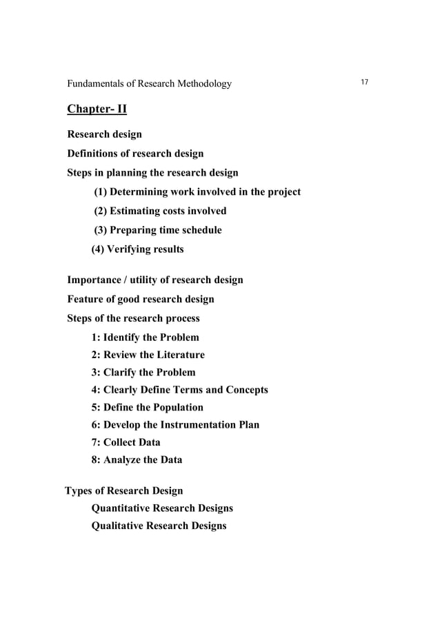 Fundamentals of Research Methodology | PDF | Undergraduate Education ...