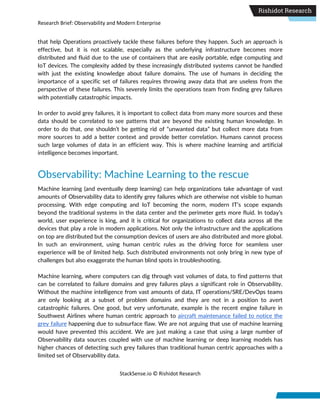 Research brief observability and modern enterprise | PDF
