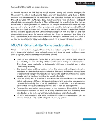 Research brief observability and modern enterprise | PDF