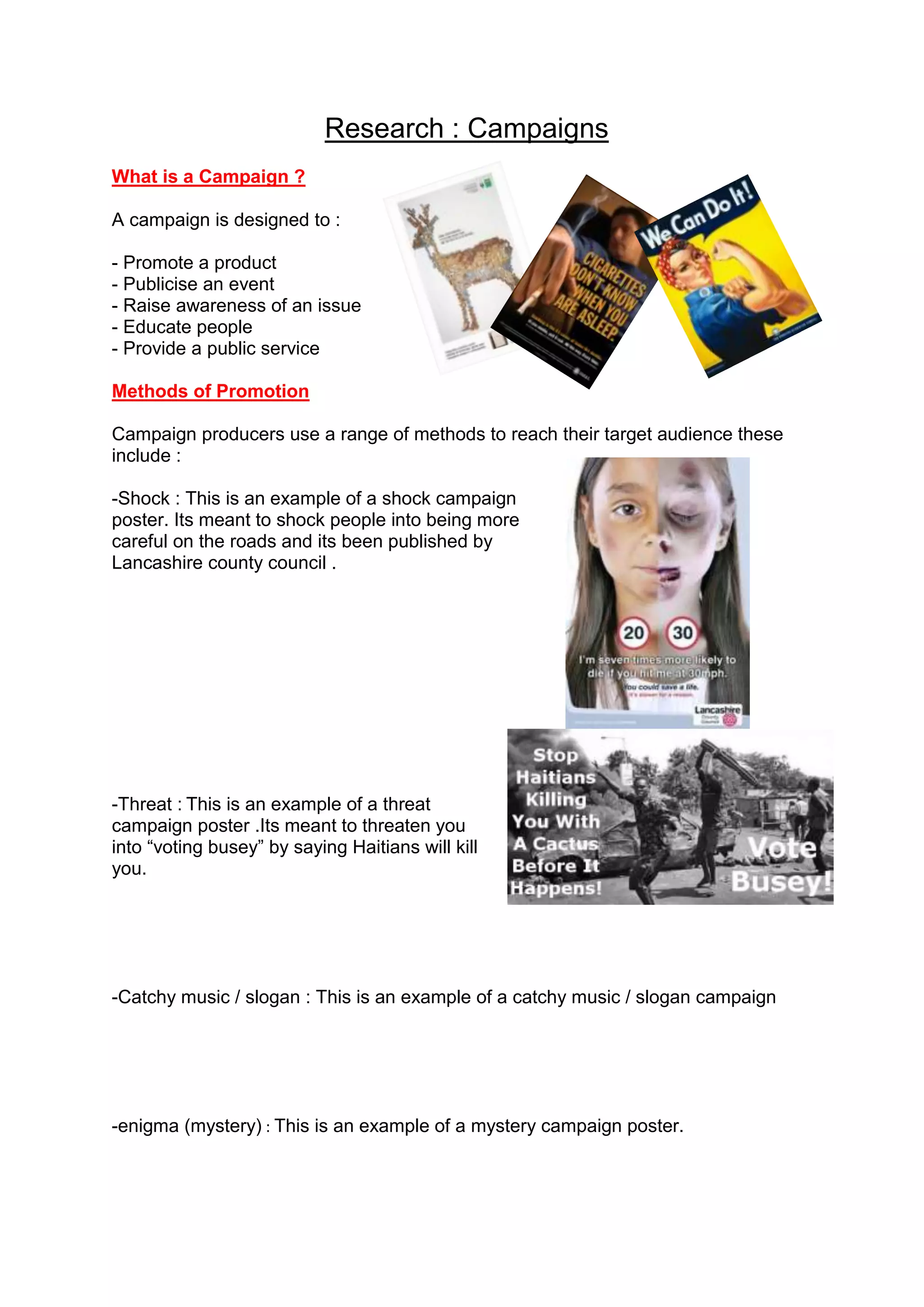 Research campaigns freya | PDF