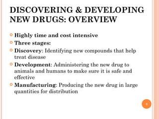 Research careers in drug discovery & development | PPT