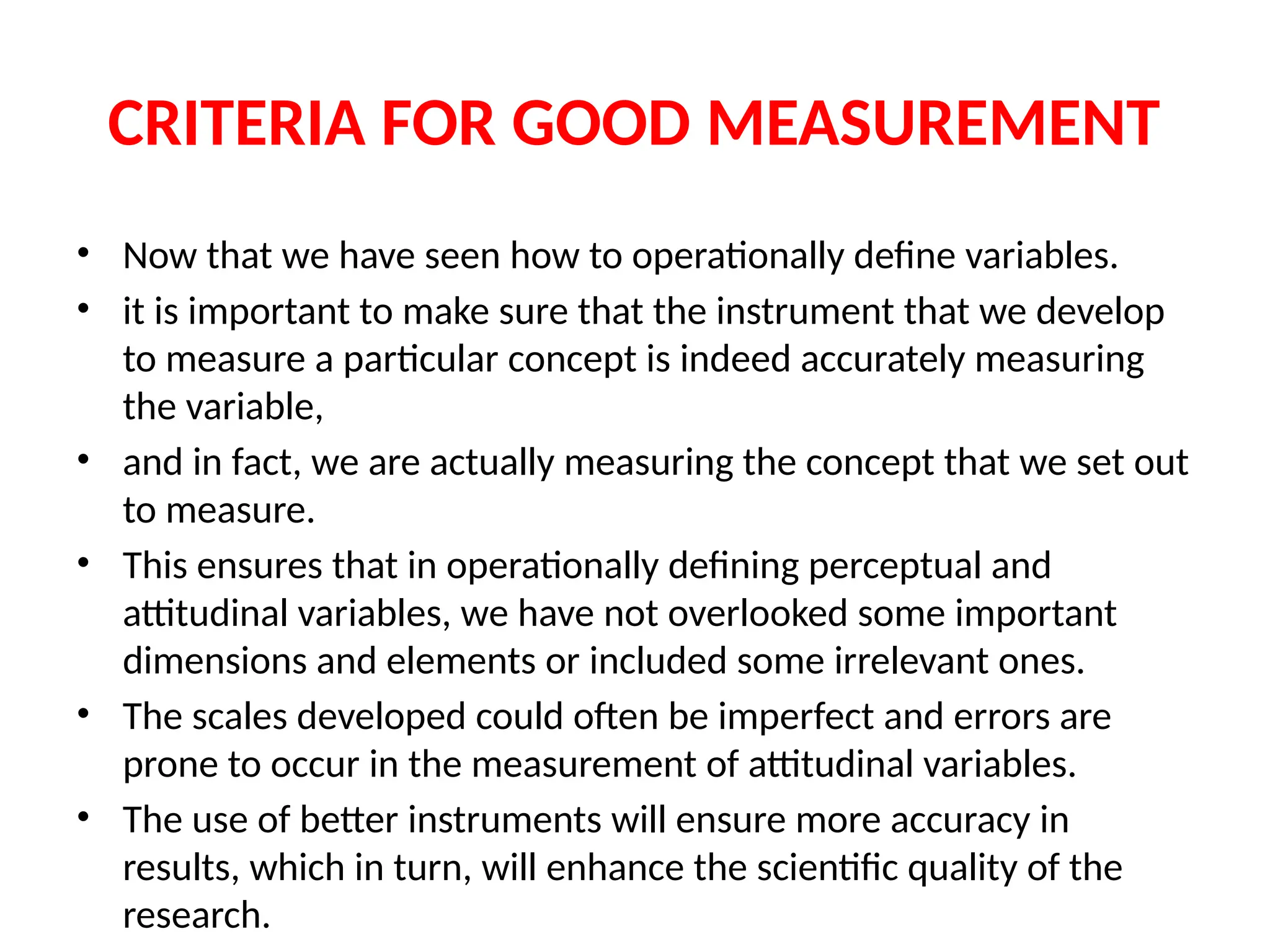 MEASUREMENT SCALE AND RELIABILITY IN RESEARCH | PPTX