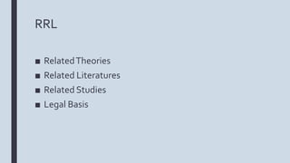 Research chapters 1 3 | PPTX