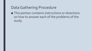 Research chapters 1 3 | PPTX