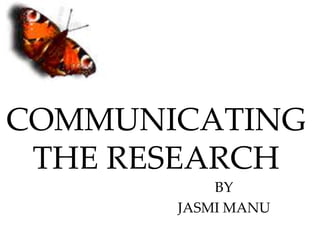 Research communication | PPTX
