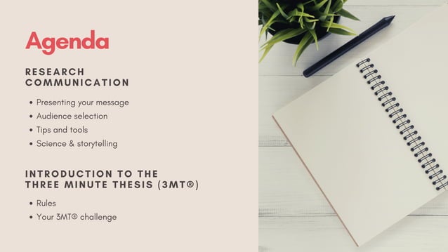Lecture 4: Research Communication and an Introduction to the Three ...