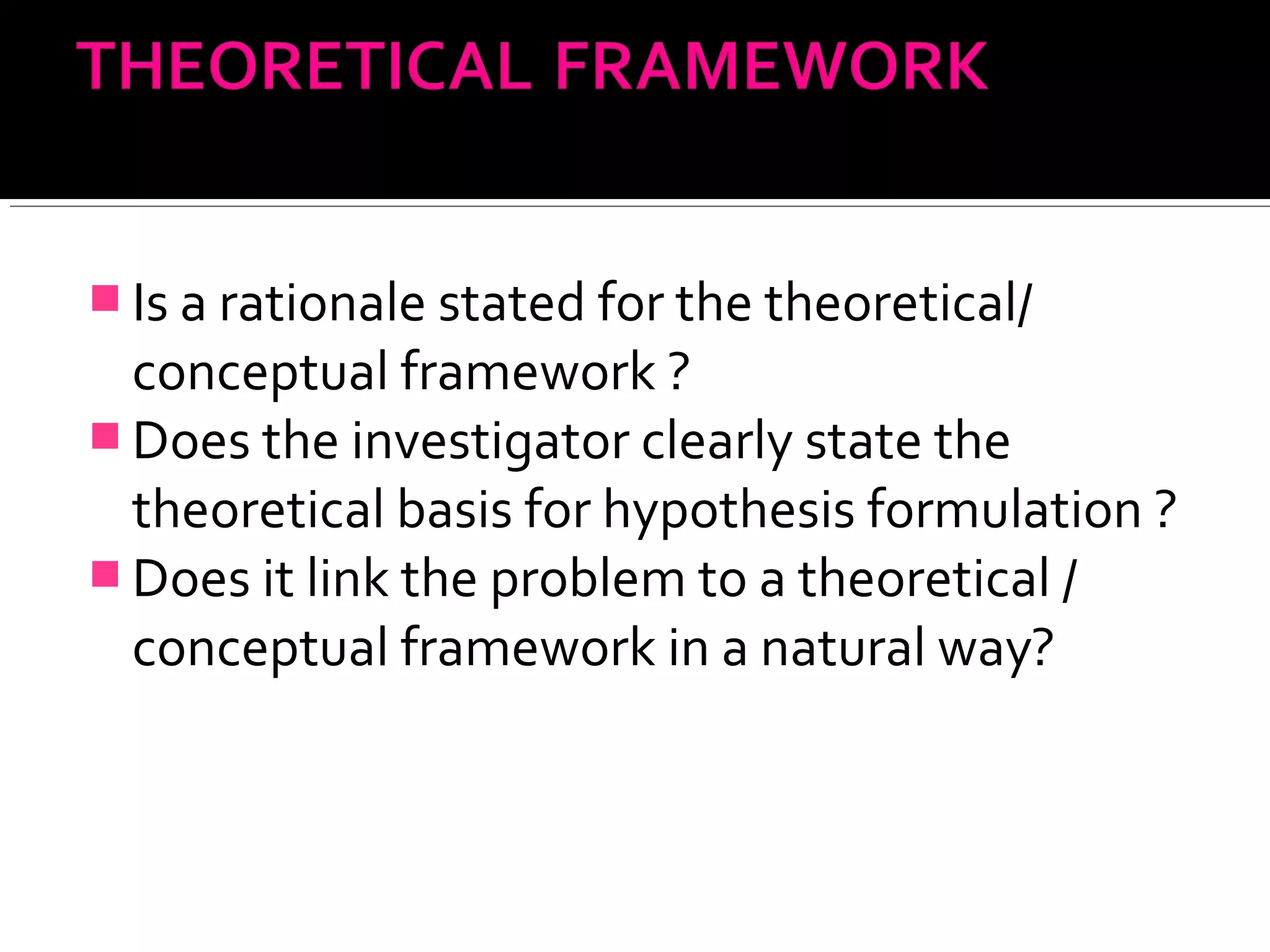 Research critique | PPT