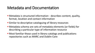 Research data life cycle | PPT