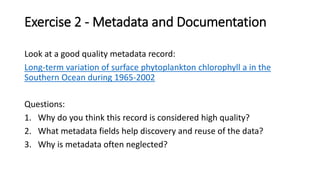 Research data life cycle | PPT