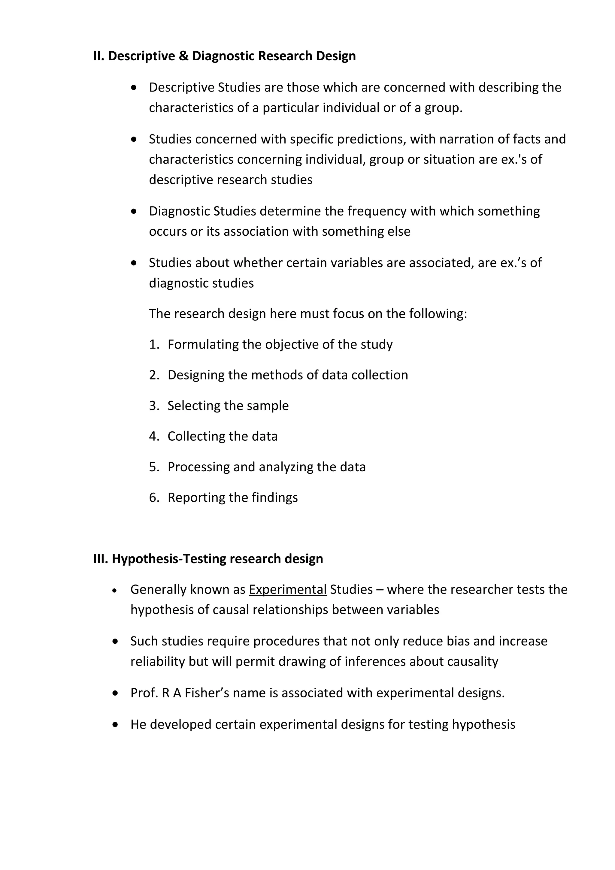 Research Design | PDF