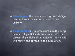 Research design | KEY