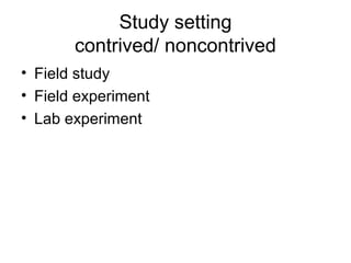 Research design | PPT