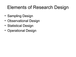 Research design | PPT
