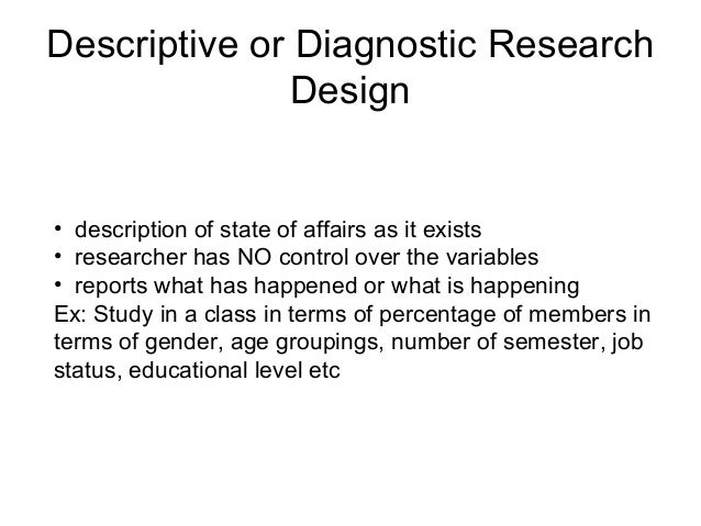 Research design