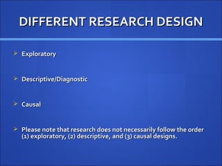 Research design | PPT