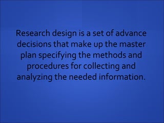 Research design | PPT