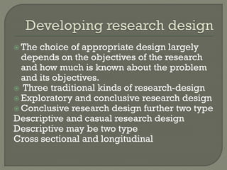 Research design | PPTX