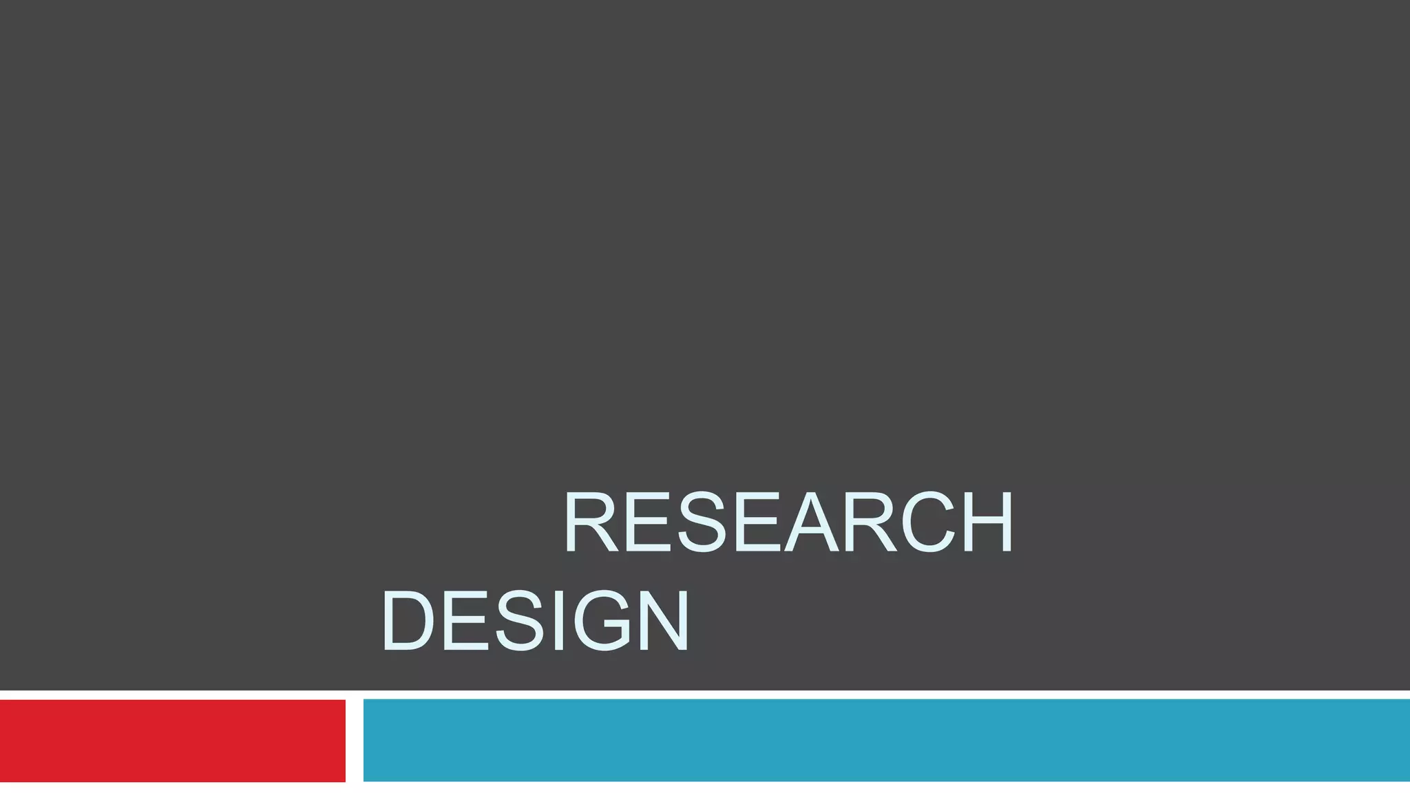Research design | PPTX