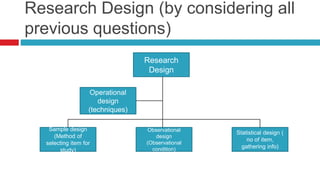 Research design | PPTX