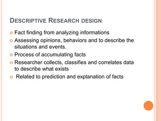 Research design | PPTX | Science