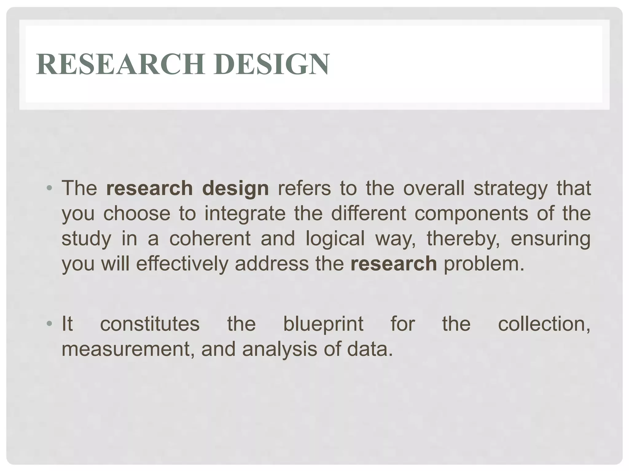 Research design | PPTX
