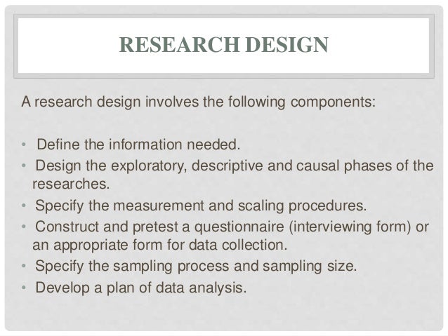Research design
