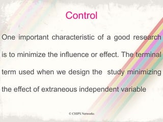 Research design | PPSX