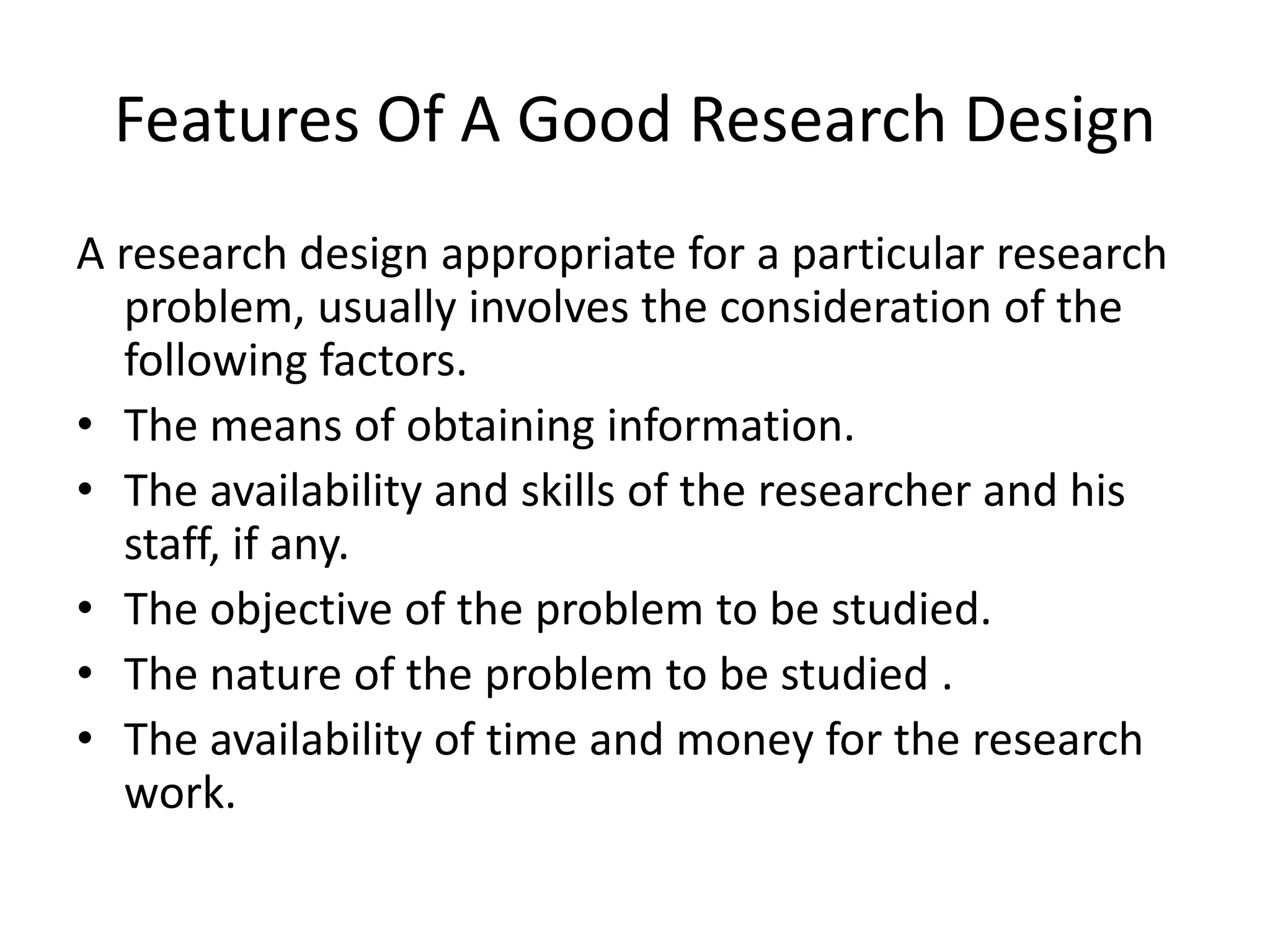 Research design | PPTX