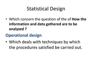 Research design | PPTX