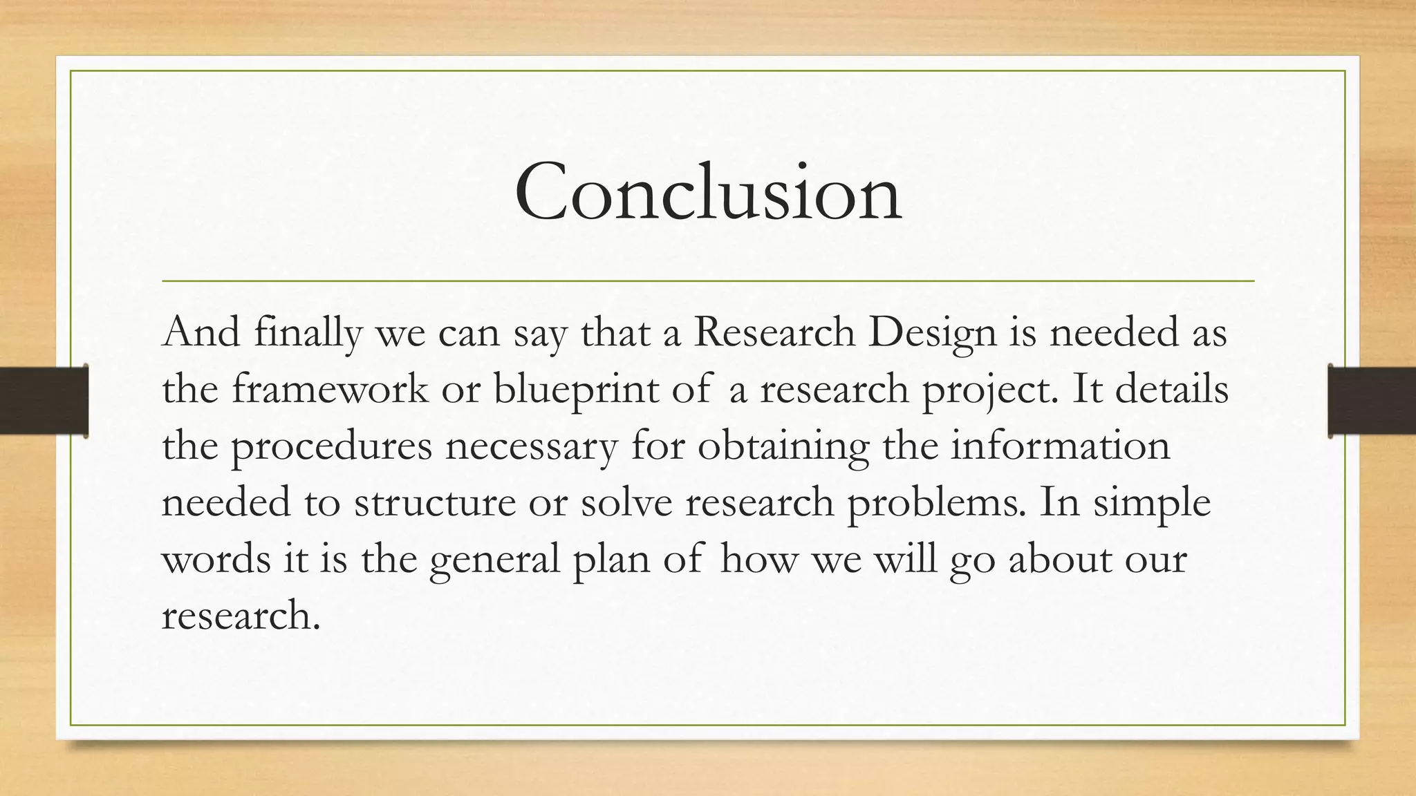 Research design | PPTX